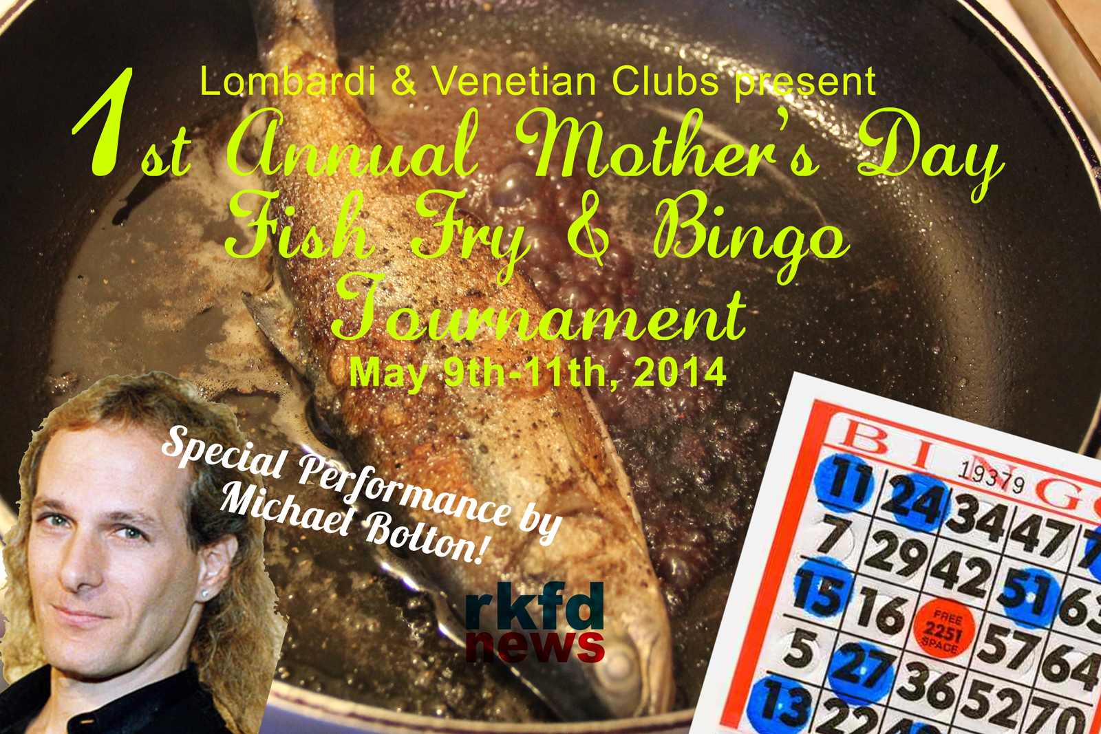 Lombardi & Venetian Clubs Host Mother’s Day Weekend Bingo Fish Fry ...